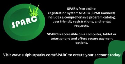 Sulphur, LA Residents: Sign Up for Free with SPARC and Access All Local Recreation Services ...